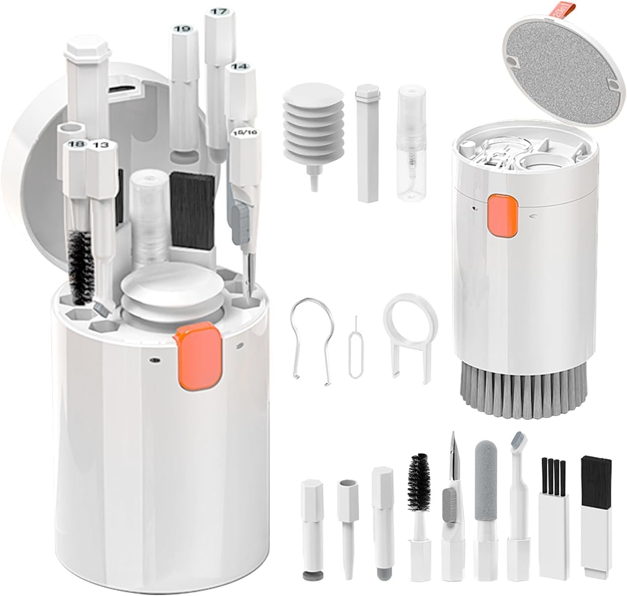 Portronics Clean G 20 in 1 Multipurpose Device Cleaner Cleaning Kit for ...