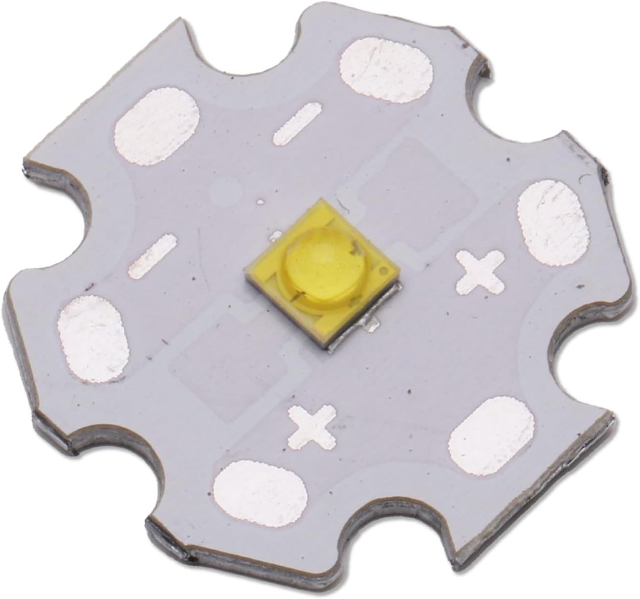 LEDGUHON 5Pcs 3W White 3535 SMD High Power LED Chip with Aluminum Plate ...