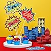 Amazon.com: Juvale 60-Pack Superhero Party Decorations Cutouts - 5x7 ...
