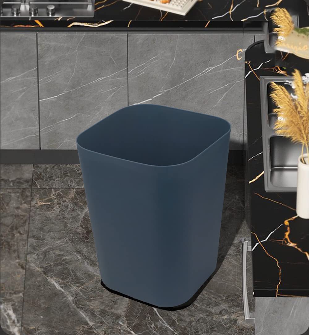 Gereen Bathroom Trash Can, 2 Gallon Small Trash Can,Square Trash Bin ...