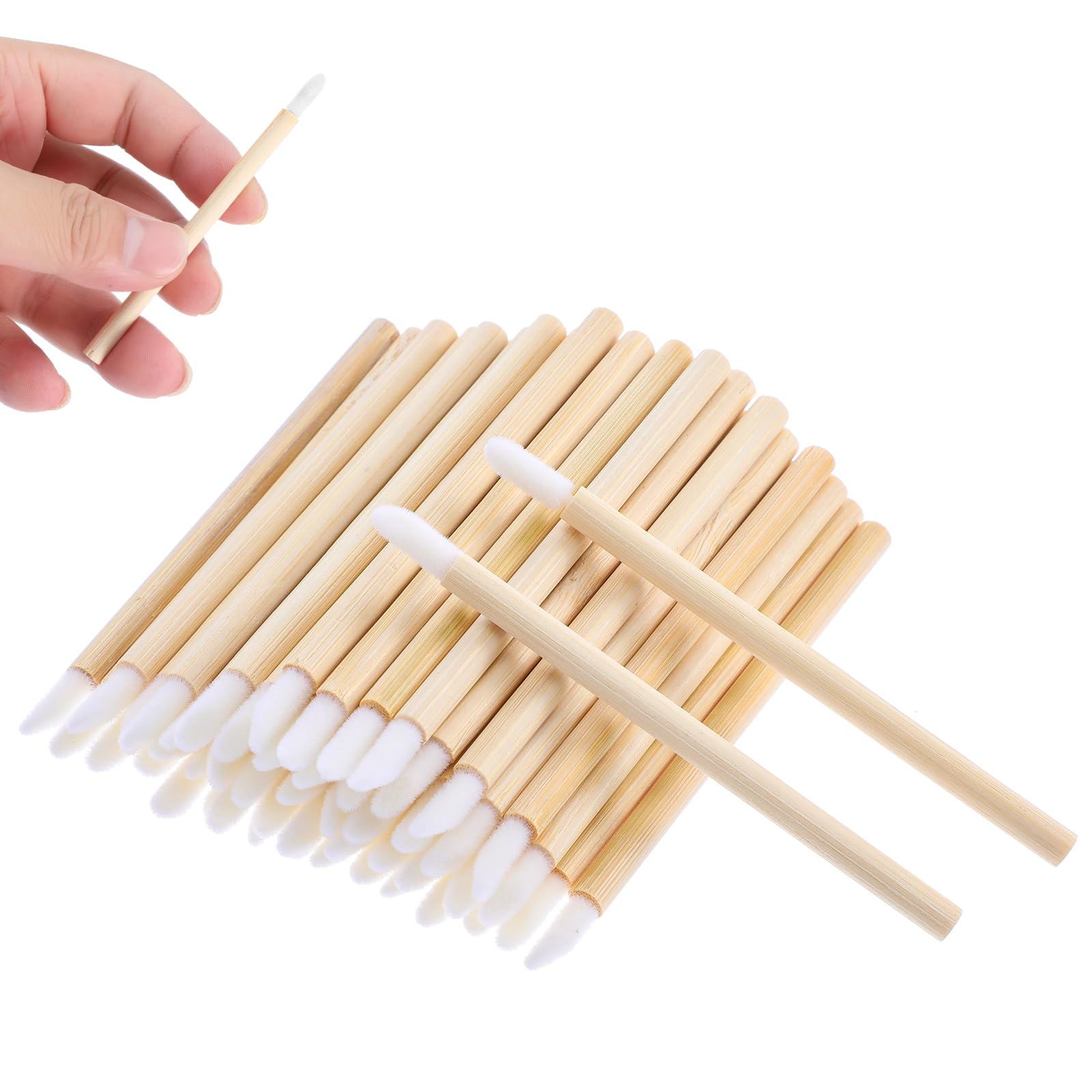 Amazon.com: 50 PCS Disposable Lip Wands Lip Gloss Applicator Wands ...