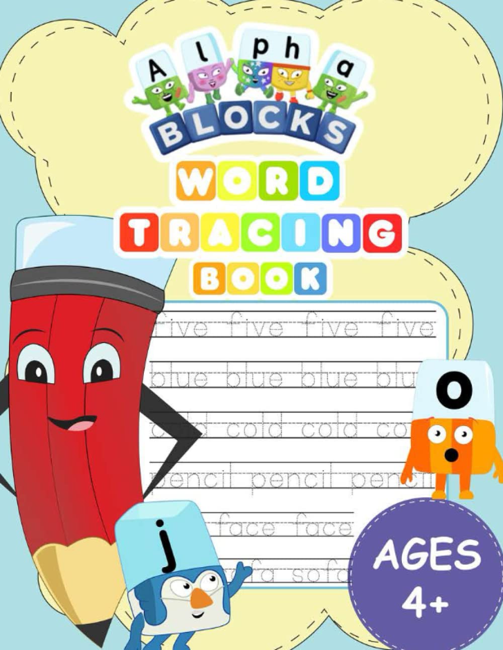 Buy Alphablocks Word Tracing Book: Practice Alphabet Work Book for Kids ...