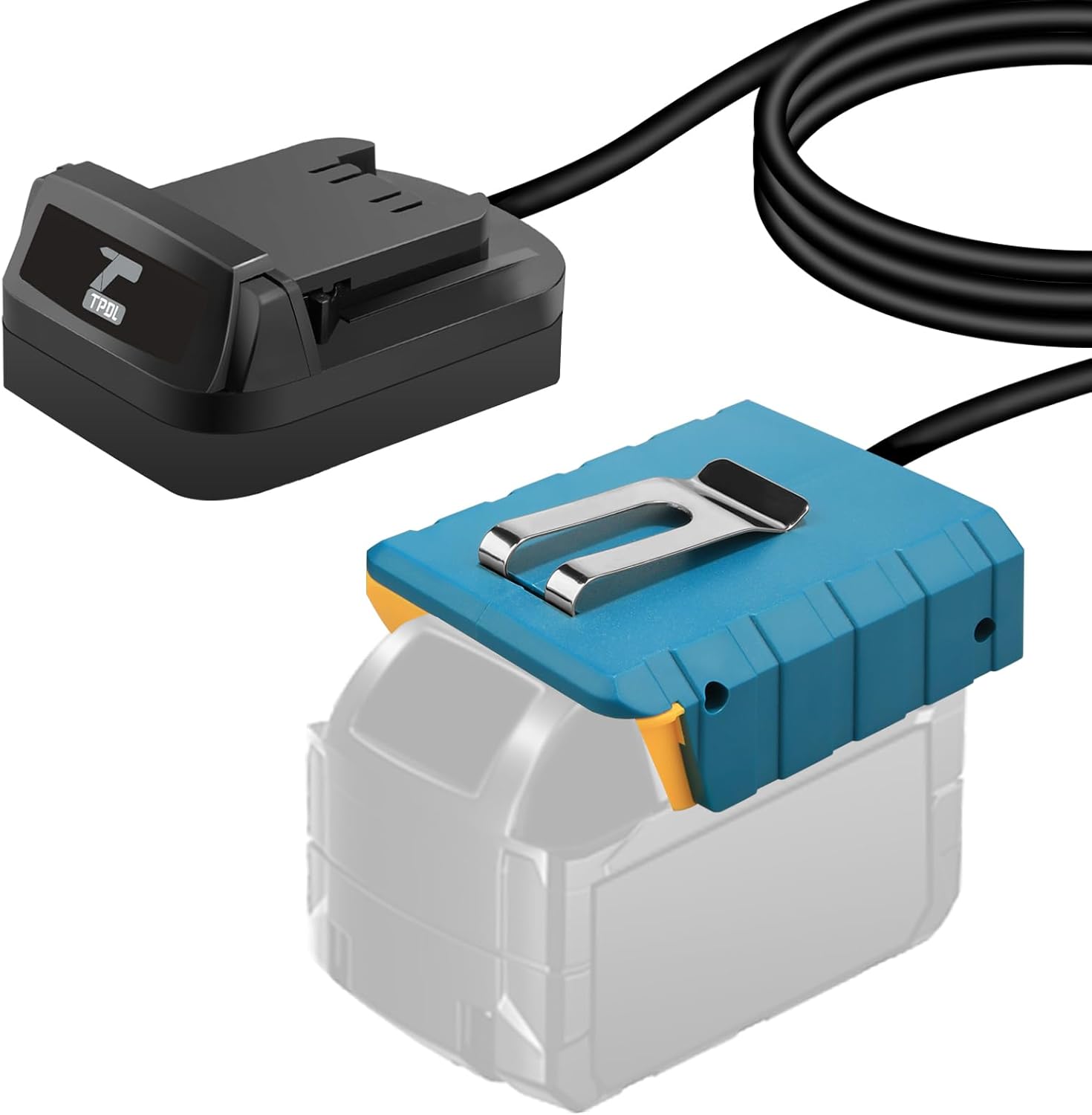 Amazon.com: DEWDYS Battery Extension Cord/Adapter for Milwaukee 18V(M18 ...