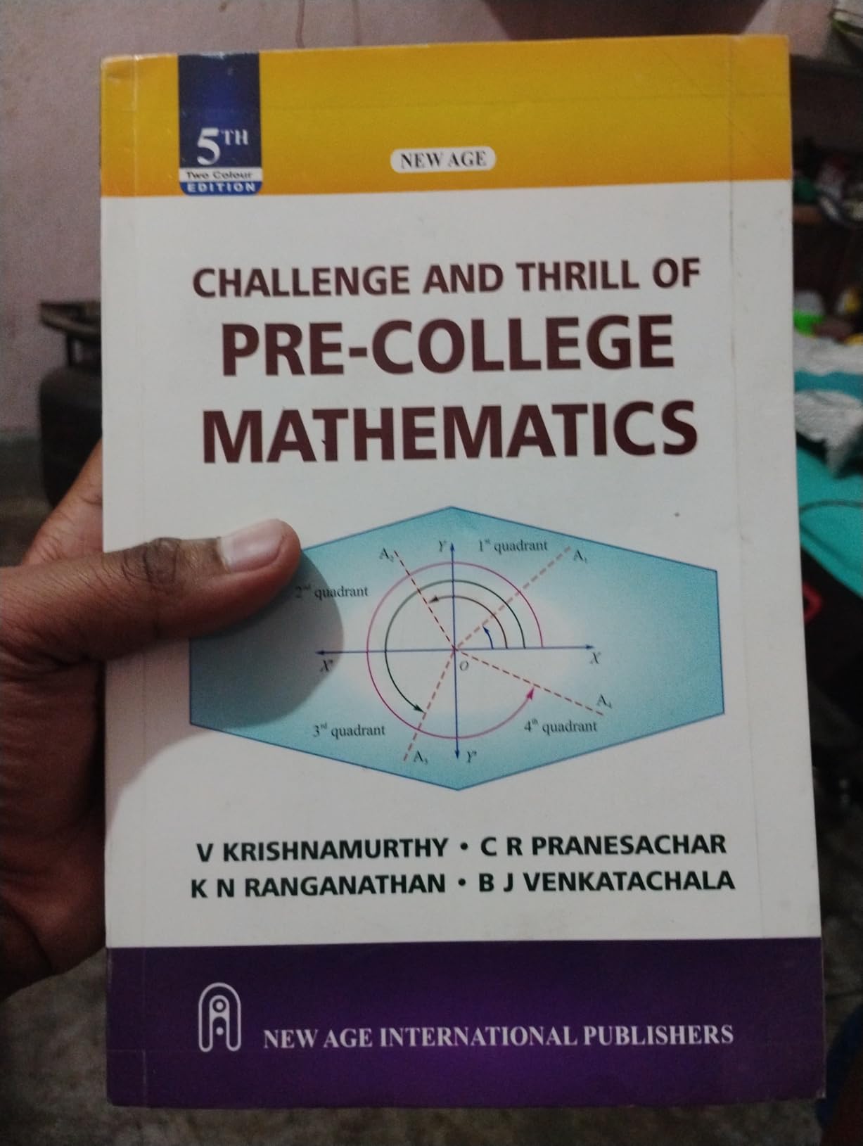 Challenge and Thrill of Pre College Mathematics: New 5th Two Colour ...