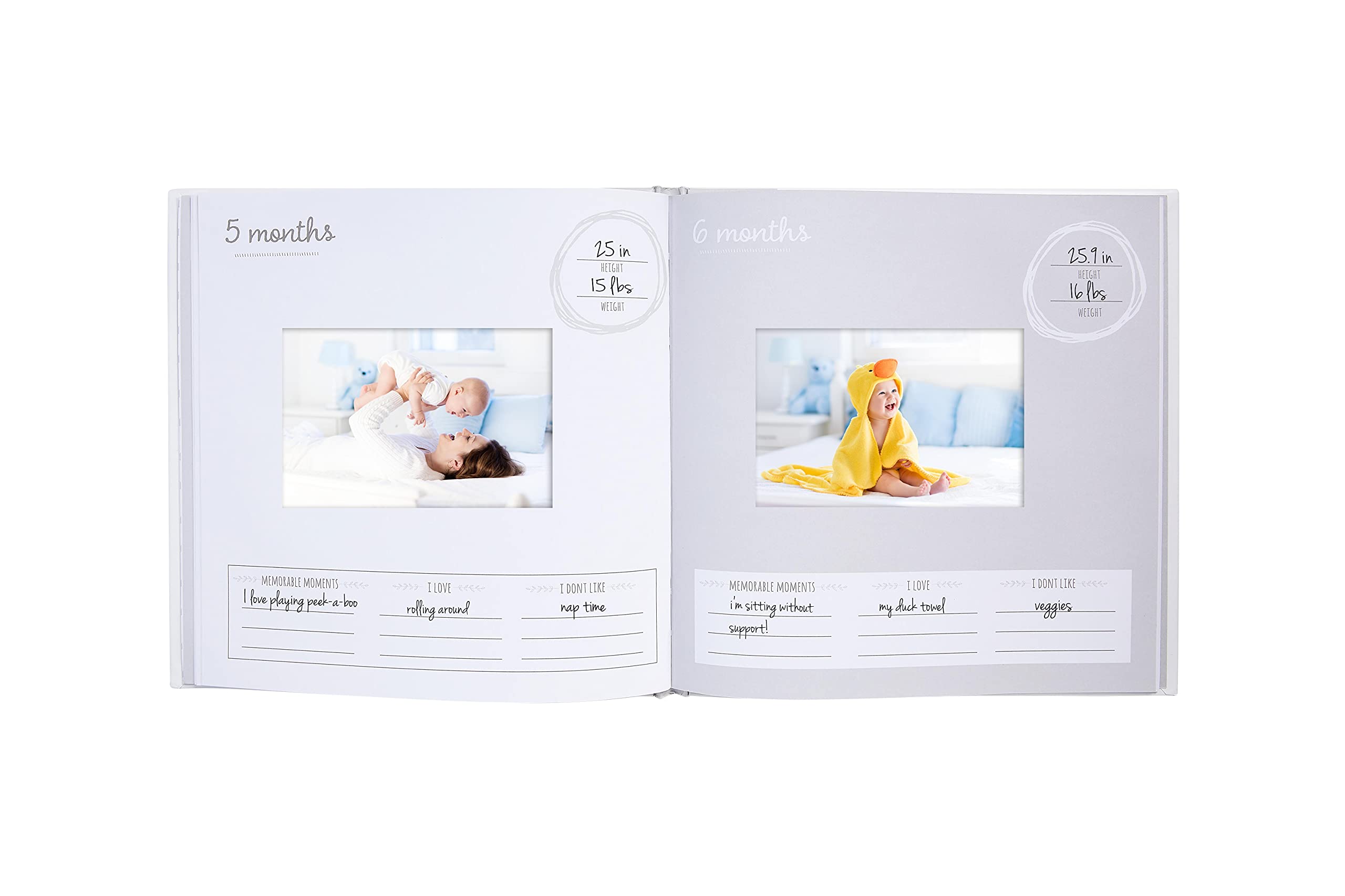 Snapklik.com : Babys First Year Baby Memory Journal Gender-Neutral Baby ...