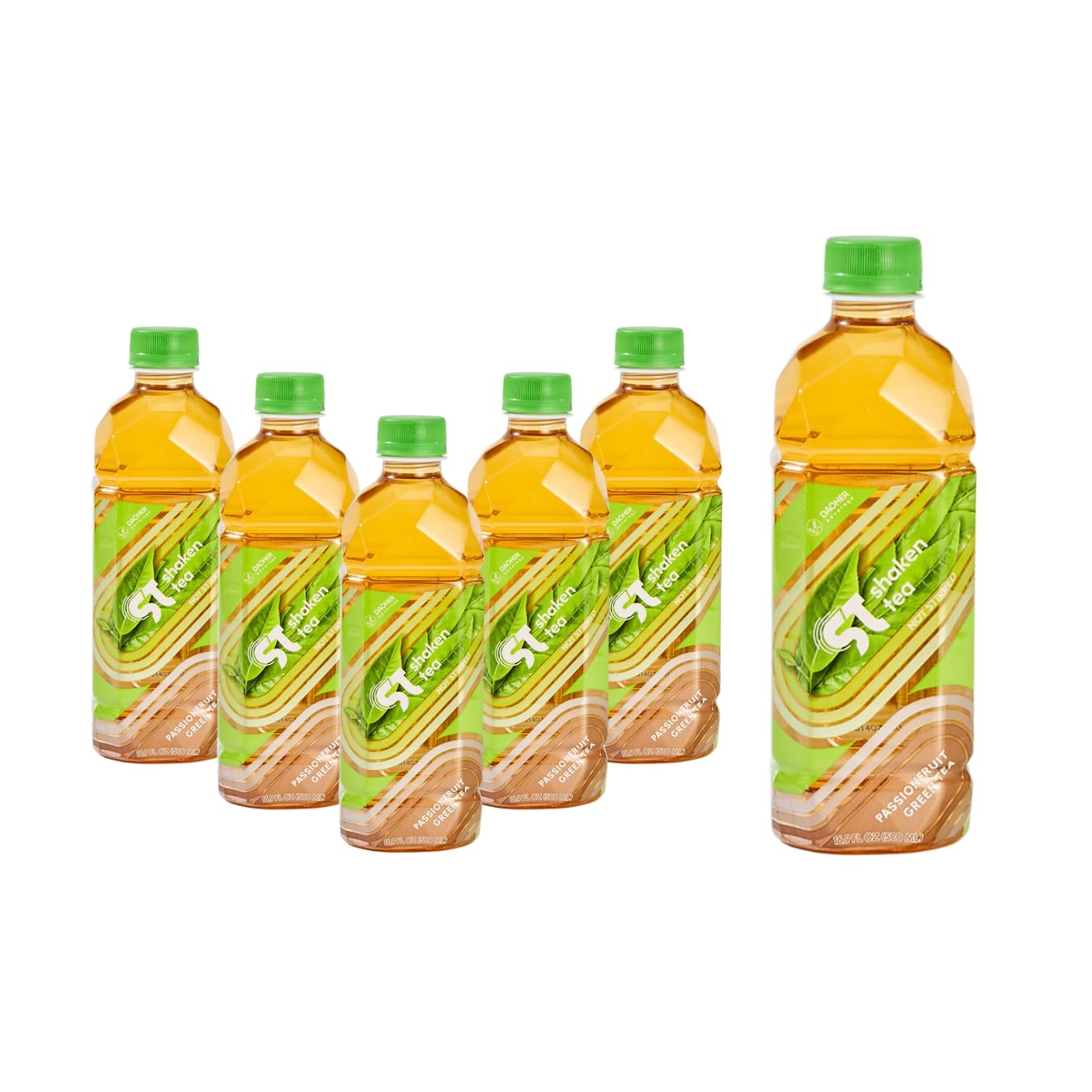 Amazon.com: (Pack of 6) Shaken Passionfruit Green Tea - Asian Flavor ...