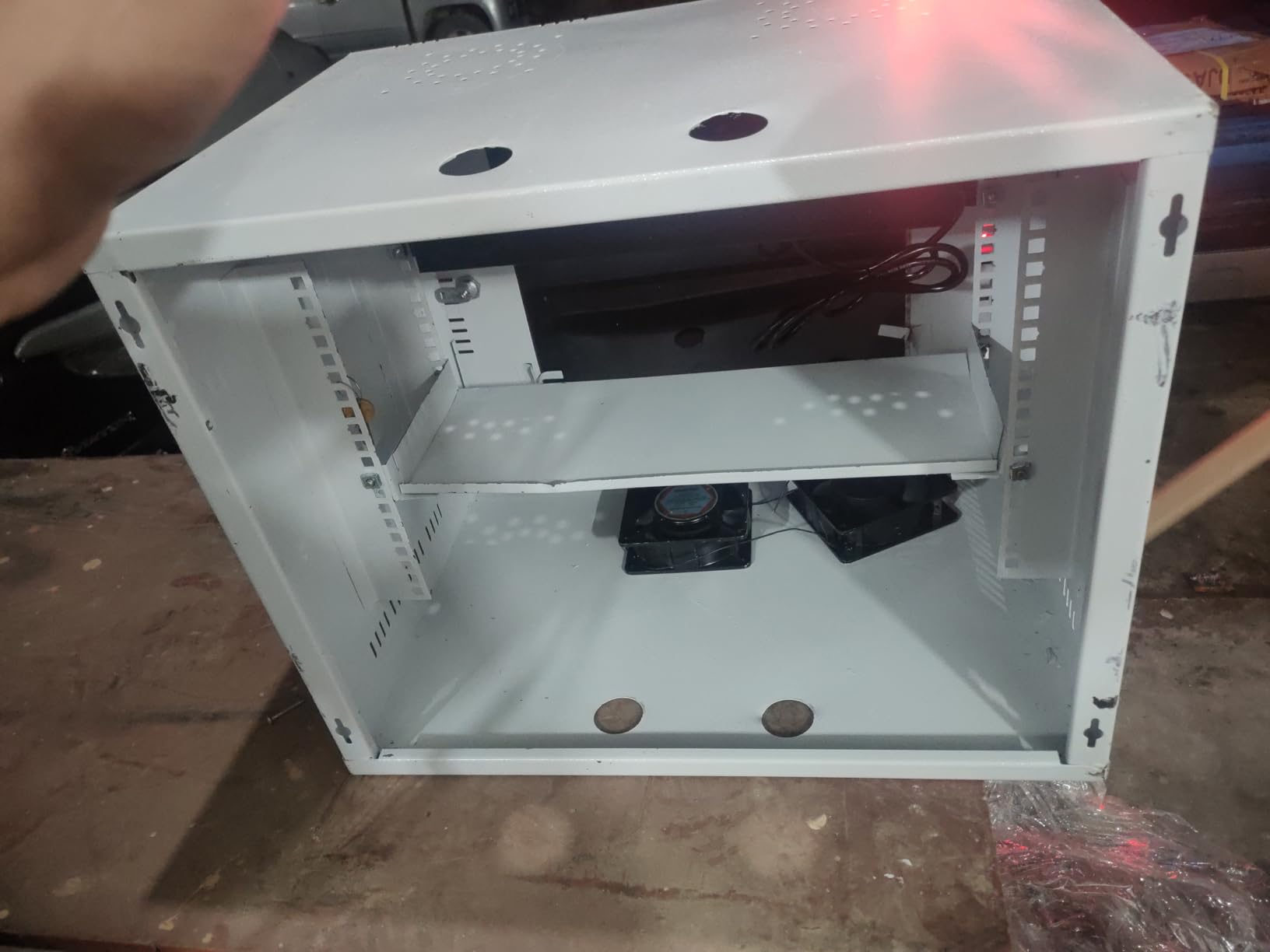 Buy Server Rack 9U Combo Wall Rack Mount with 6 Power Socket & Cable ...