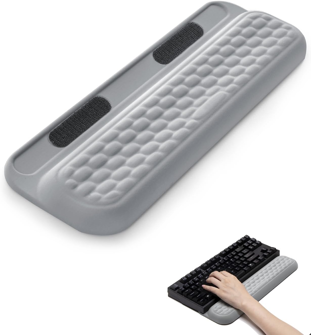 Amazon.com : STARSIKI Keyboard Wrist Rest with Stability Stickers, Non ...