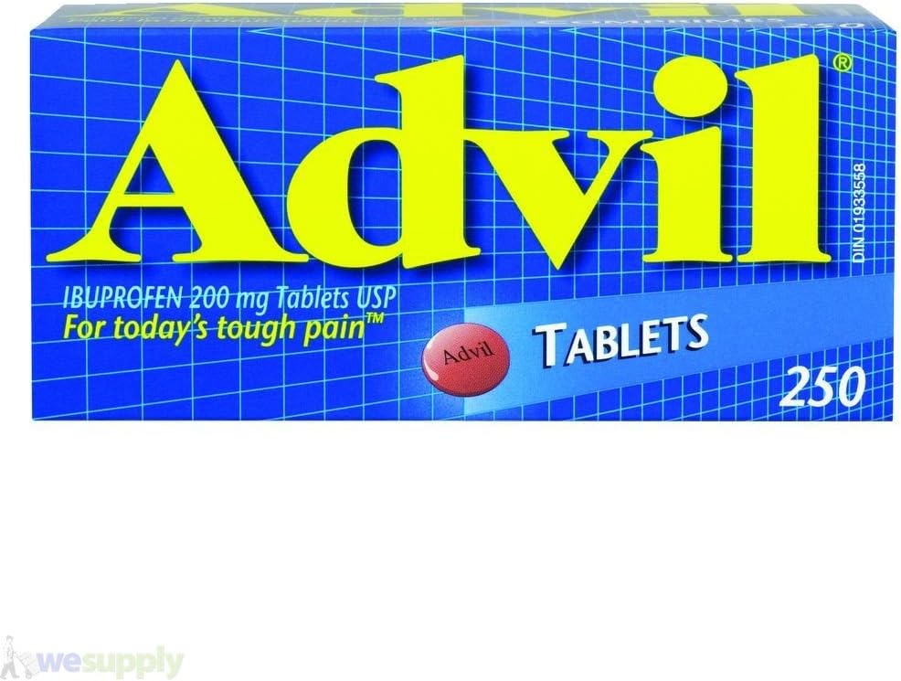Advil Ibuprofen Tablets, 250 count : Amazon.ca: Everything Else