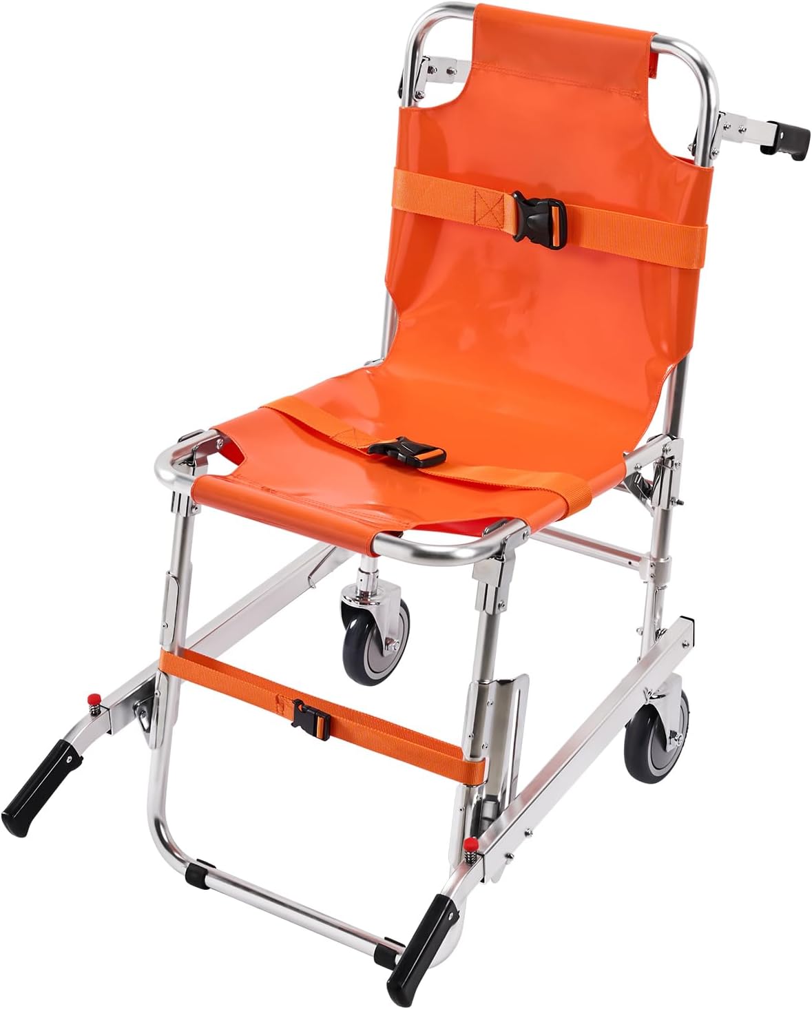 VEVOR EMS Stair Chair, 350 lbs Load Capacity, Foldable Aluminum ...