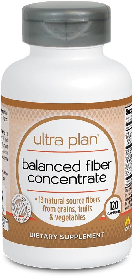 Amazon.com: Ultra Plan Balanced Fiber Concentrate (120 Caps) : Health ...