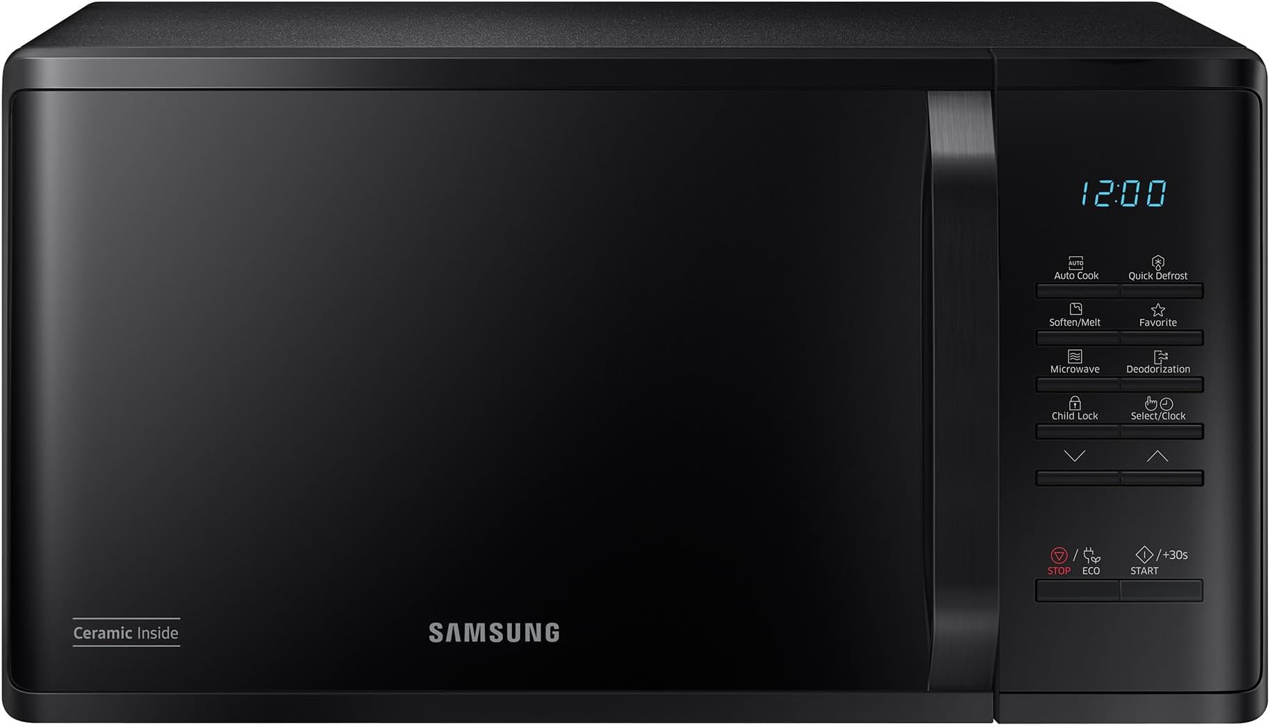 Samsung 23 L Solo Microwave Oven (MS23A3513AK/TL, Black, Auto Cook ...