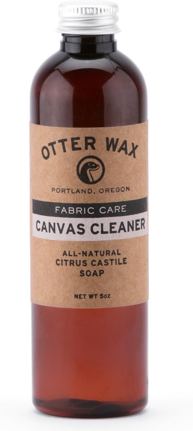 Amazon.com: Otter Wax Canvas Cleaner | 5oz | Waxed Canvas & Fabric Spot ...
