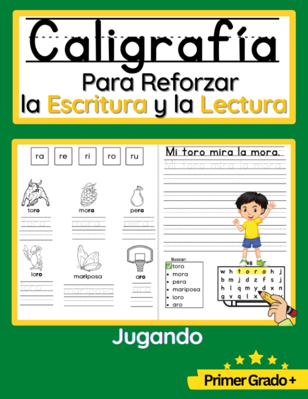 Buy Caligrafía para Reforzar la Escritura y la Lectura Jugando: Libro ...