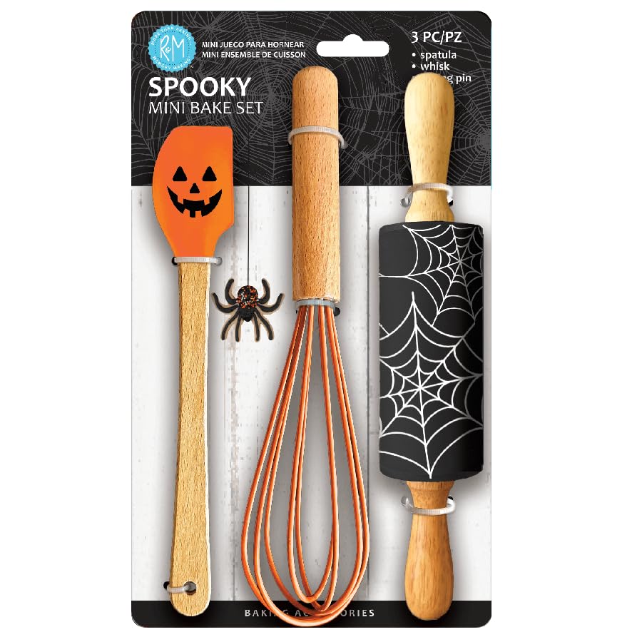 Amazon.com: Spooky Halloween Mini Bake Set. Includes mini-Spatula ...