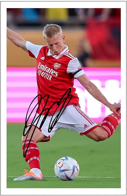 Oleksandr Zinchenko - Arsenal Signed 12x8 Inch Photo Print With Pre ...