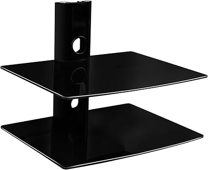 Amazon.com: Mount-It! Floating Wall Mounted Shelf Bracket Stand for AV ...