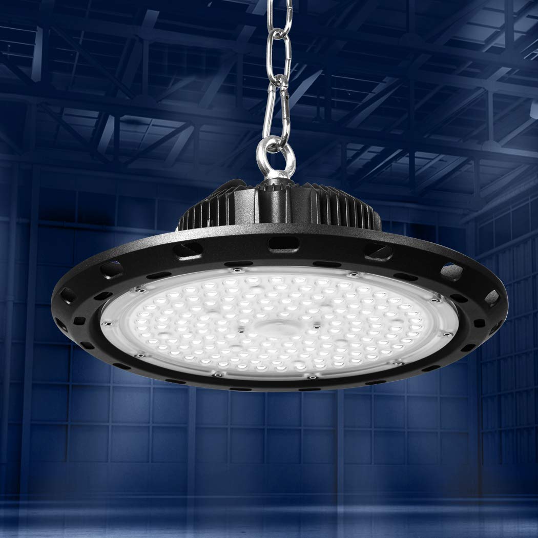 EMITTO Shed LED Lights UFO High Bay Workshop Factory Lamp Industrial ...
