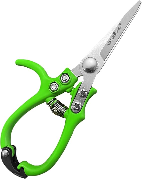 Amazon.com : GARDEN GURU Ergonomic Garden Snips Clippers – Professional ...