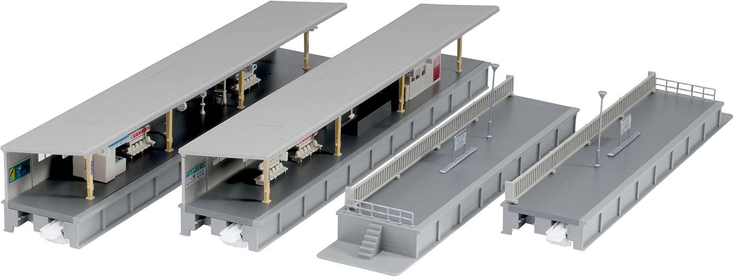 Kato Unitrack Opposite Platform Set (Pre-Built) K23-177 N Gauge ...