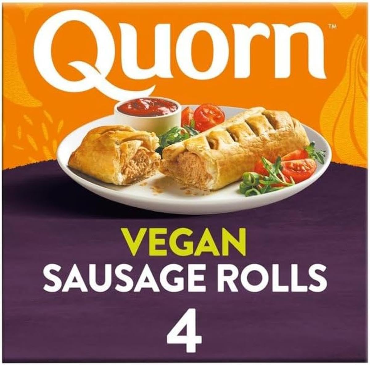Quorn Vegan Sausage Rolls 400g : Amazon.co.uk: Grocery