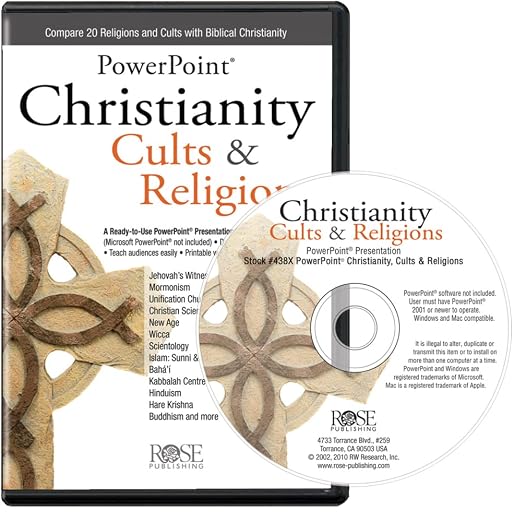 Amazon.com: Christianity, Cults and Religions PowerPoint: 9781890947323 ...