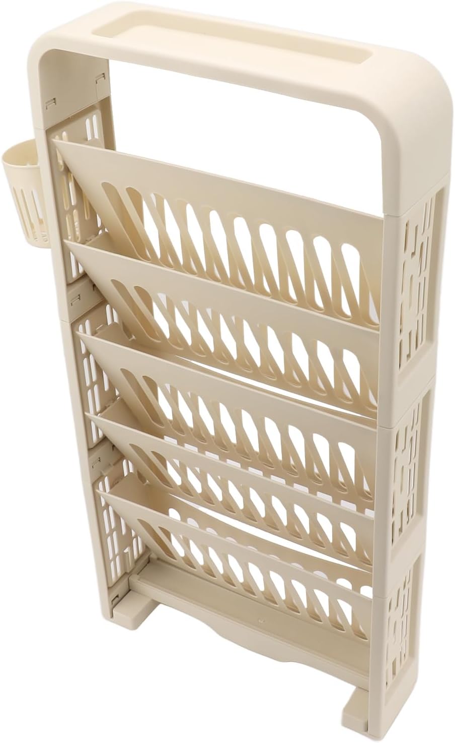 Amazon.com: 6 Tier Book Rack Storage Bookshelf, Removable Movable ...