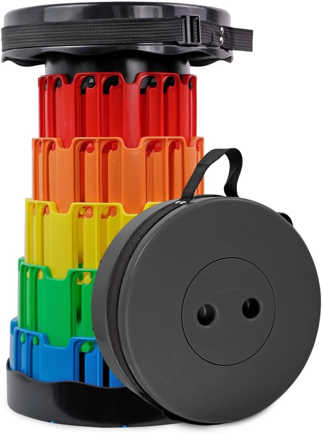 Guioiby Upgraded Collapsible Stool, Lightweight Portable Stool ...