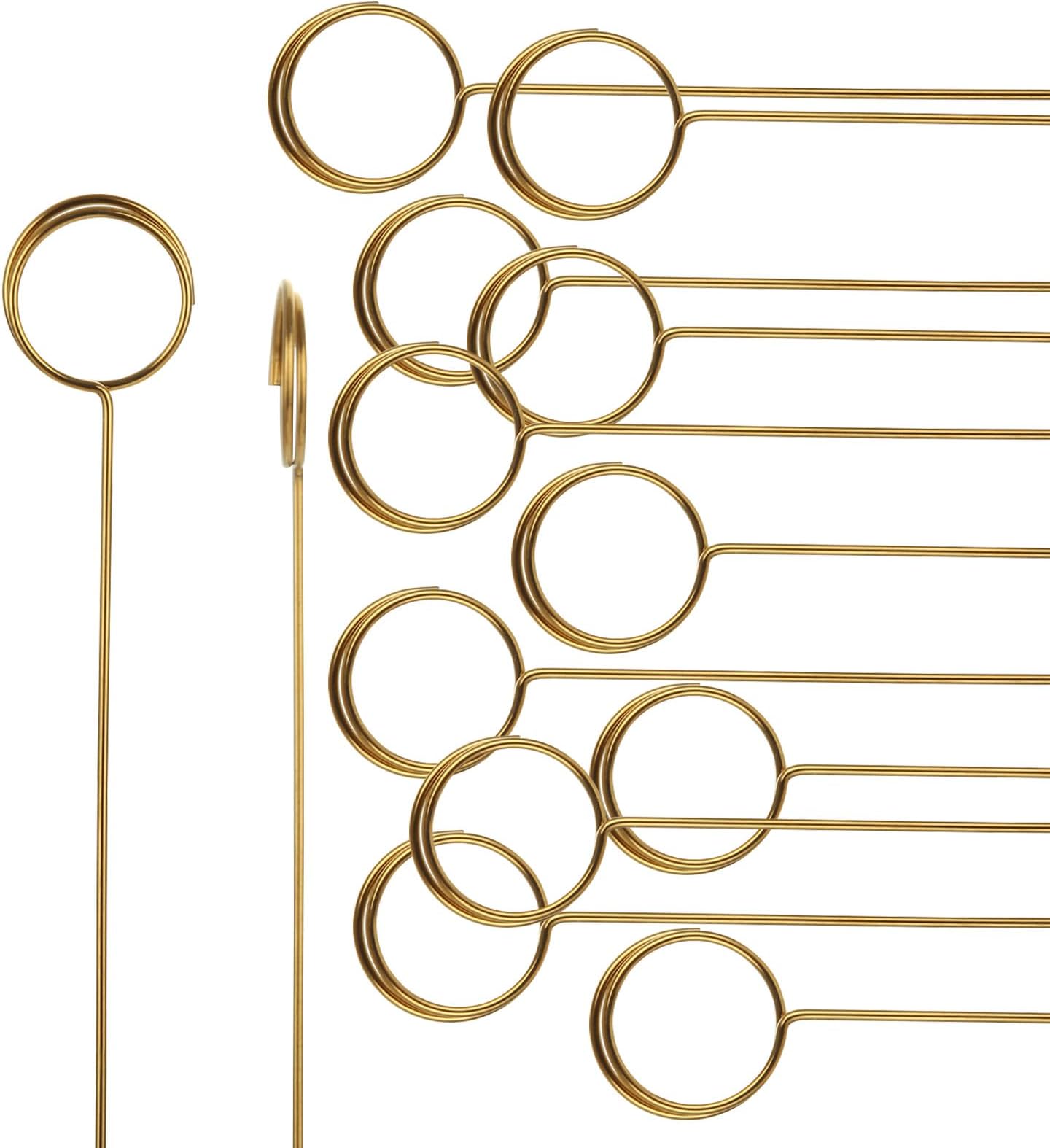 Amazon.com: 200PCS Metal Wire Floral Picks, Metal Wire Floral Place ...