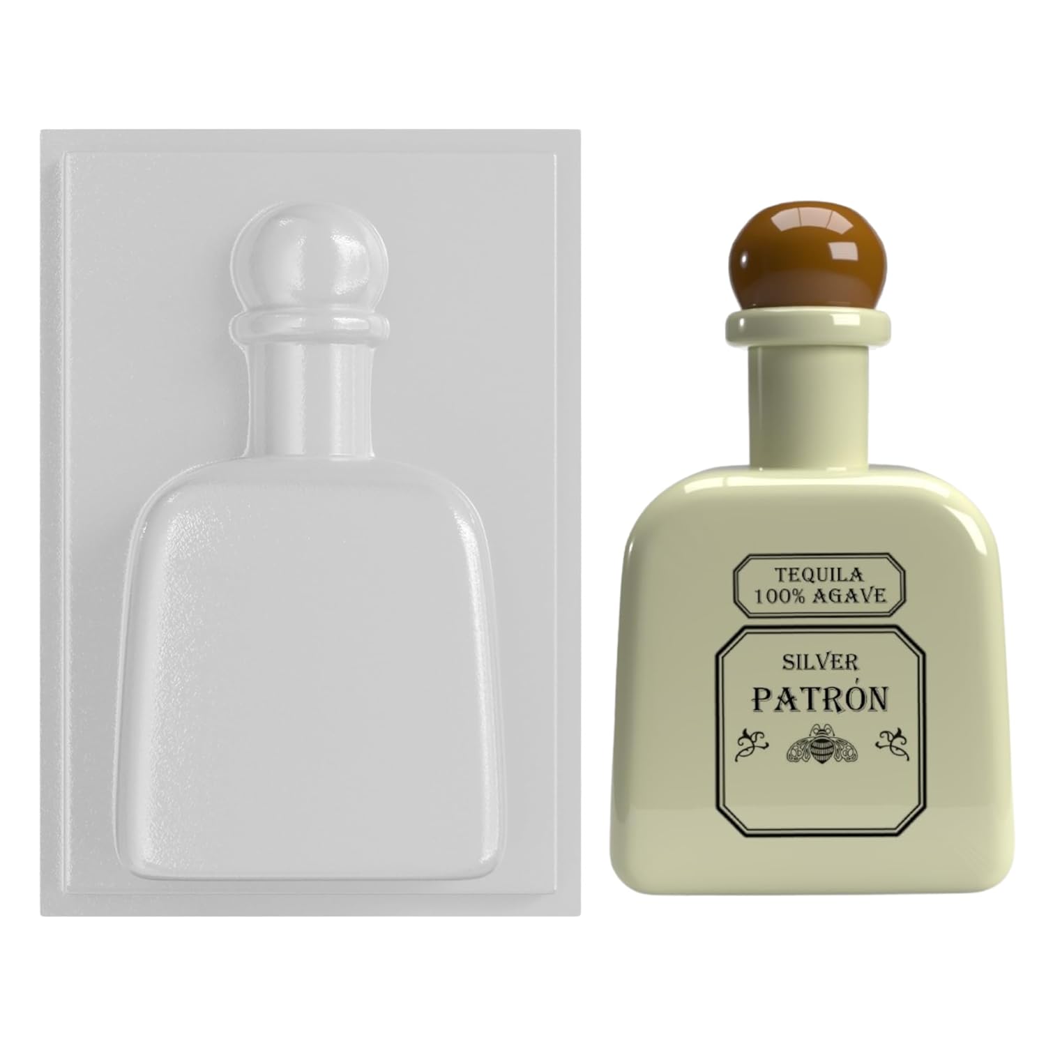 Molde Botella de Tequila para Gelatina, Tequila bottle jello Mold ...