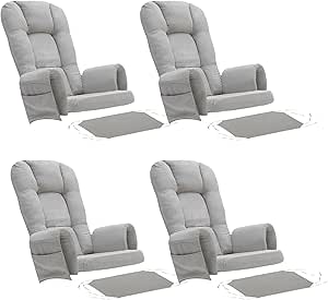 50Pcs Glider Rocker Replacement Cushions, 5PCS Velvet Glider Rocking ...