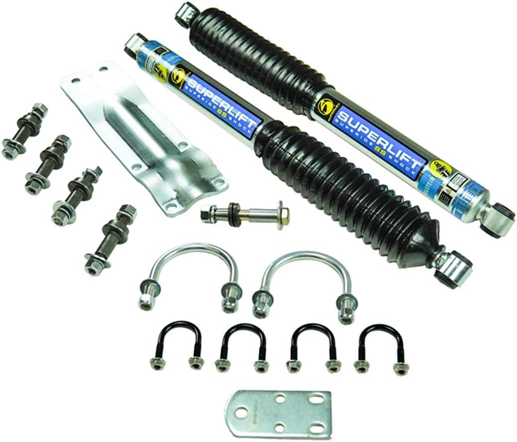Amazon.com: RealTruck SUPERLIFT SUSPENSION Dual Stabilizer Kit for GM ...