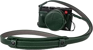 Amazon.co.jp: Rieibi ハンドメイド本革カメラケースキット Leica D-LUX8 カメラケース用、Leica DLUX8 ケース用ハーフケース、フロントレンズキャップと ...