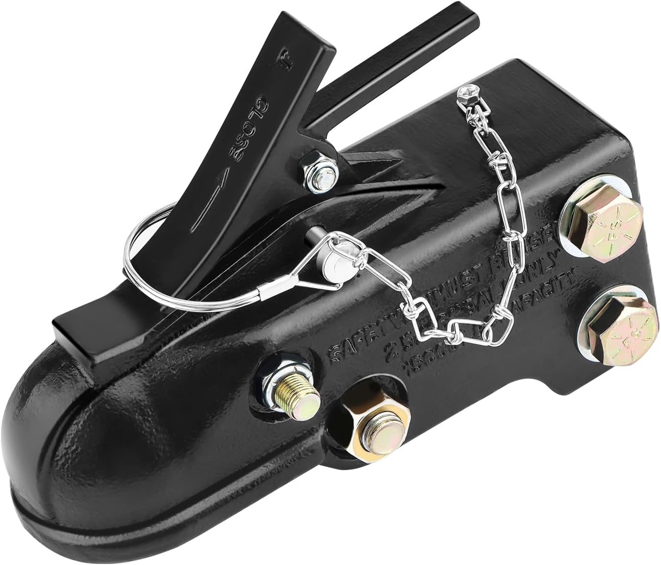 Amazon.com: Tinivalee 2-5/16" Adjustable Trailer Coupler Heavy Duty ...