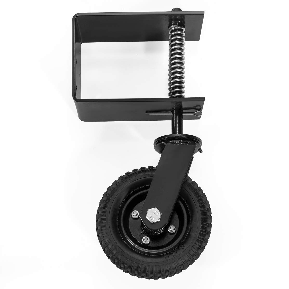Snapklik.com : Universal 8" Flat-Free Tire Gate Wheel Suspension Spring ...