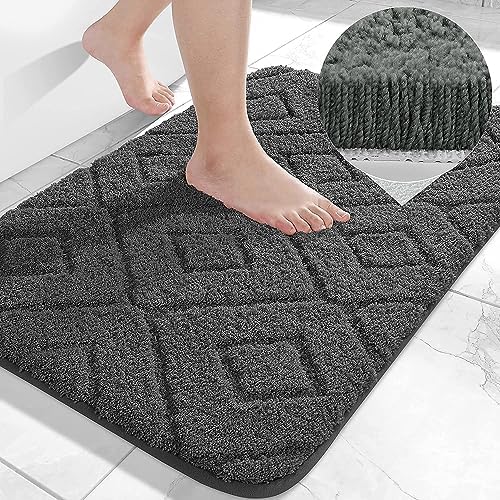 Buy MAXOSHINE Microfiber Bathroom Mat Anti Skid-Highly Absorbent Super ...