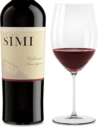 SIMI California Cabernet Sauvignon Red Wine, 750ml Bottle at Amazon's ...