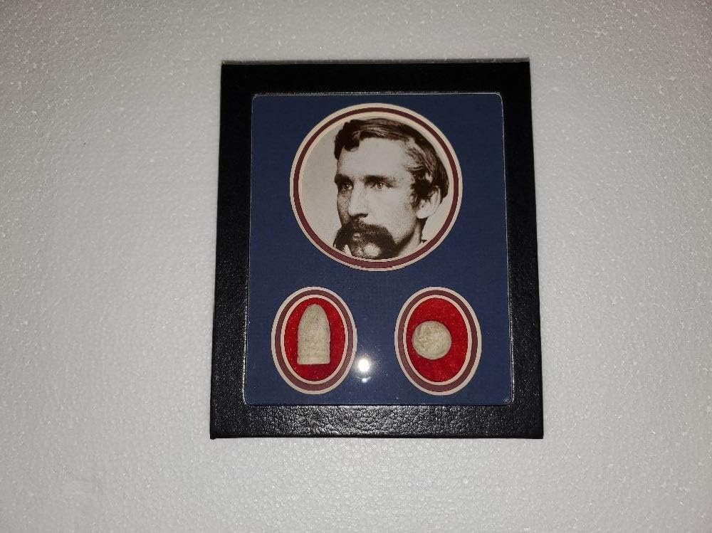 Amazon.com: Civil WAR Collectible 2 Authentic DUG Bullets in A Riker ...