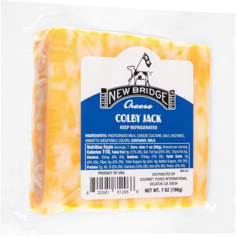 Amazon.com: Traditional Colby Longhorn Cheese | 48 oz Half Loaf ...