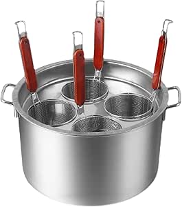 Amazon.com: Stainless Steel Pasta Cooker Insert Set, Pasta Cooker ...