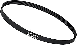 Amazon.com: WH01X24180 Washer Drive Belt Compatible with GE, Hotpoint ...