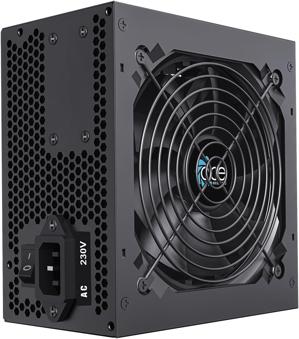 Ace Power 750W PSU, ATX Switching Power Supply, Desktop PC PSU, 120mm ...