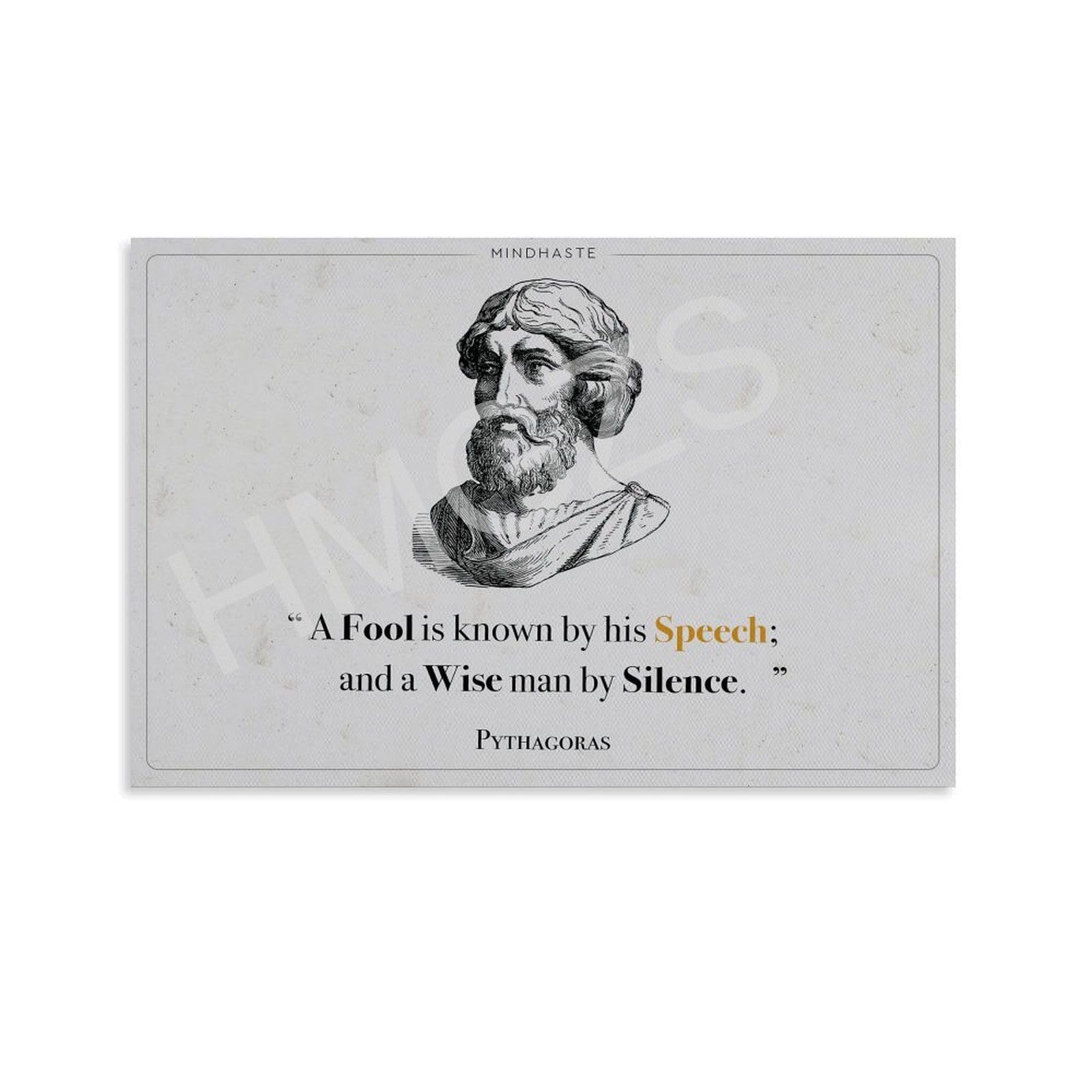 Pythagoras Famous Quote The Oldest And Shortest Words Are Yes And No