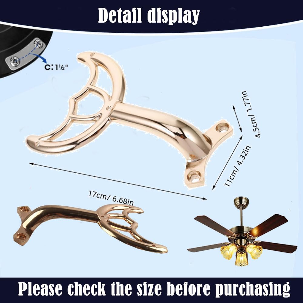 Universal Ceiling Fan Blade Brackets Uonlytech Fan Blades Arm Ceiling