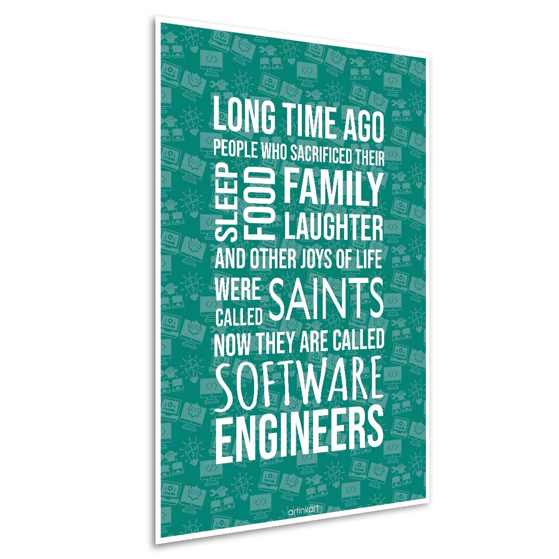 ArtinKart- Software Engineer Poster, Motivational Poster For Study Room ...