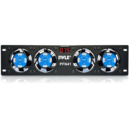 Amazon.com: RAISING ELECTRONICS Rack Mount Digital Server Fan Cooling ...