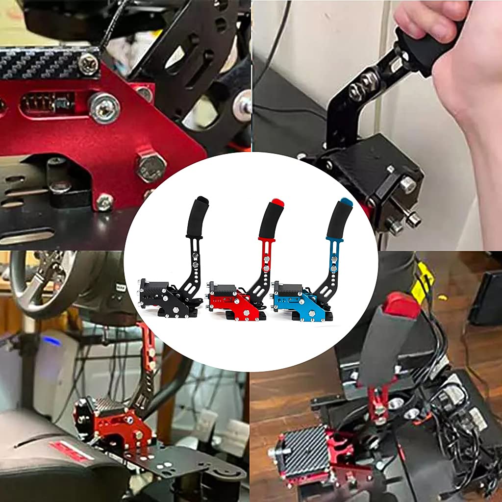 USB Handbrake with Fixed Base for PC Racing Games, High Precision and ...