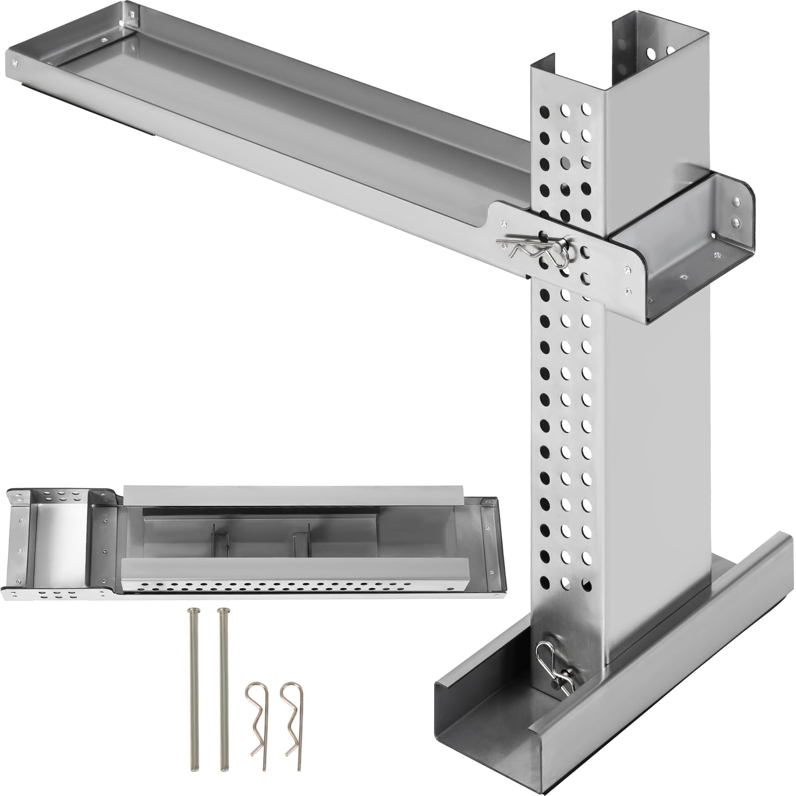 HomiShare Heavy Duty Ladder Extender Pro, Stainless Steel Ladder ...