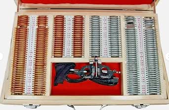 Liberty Scientific Professional 266-Piece Trial Lens Set with Metal Rim ...