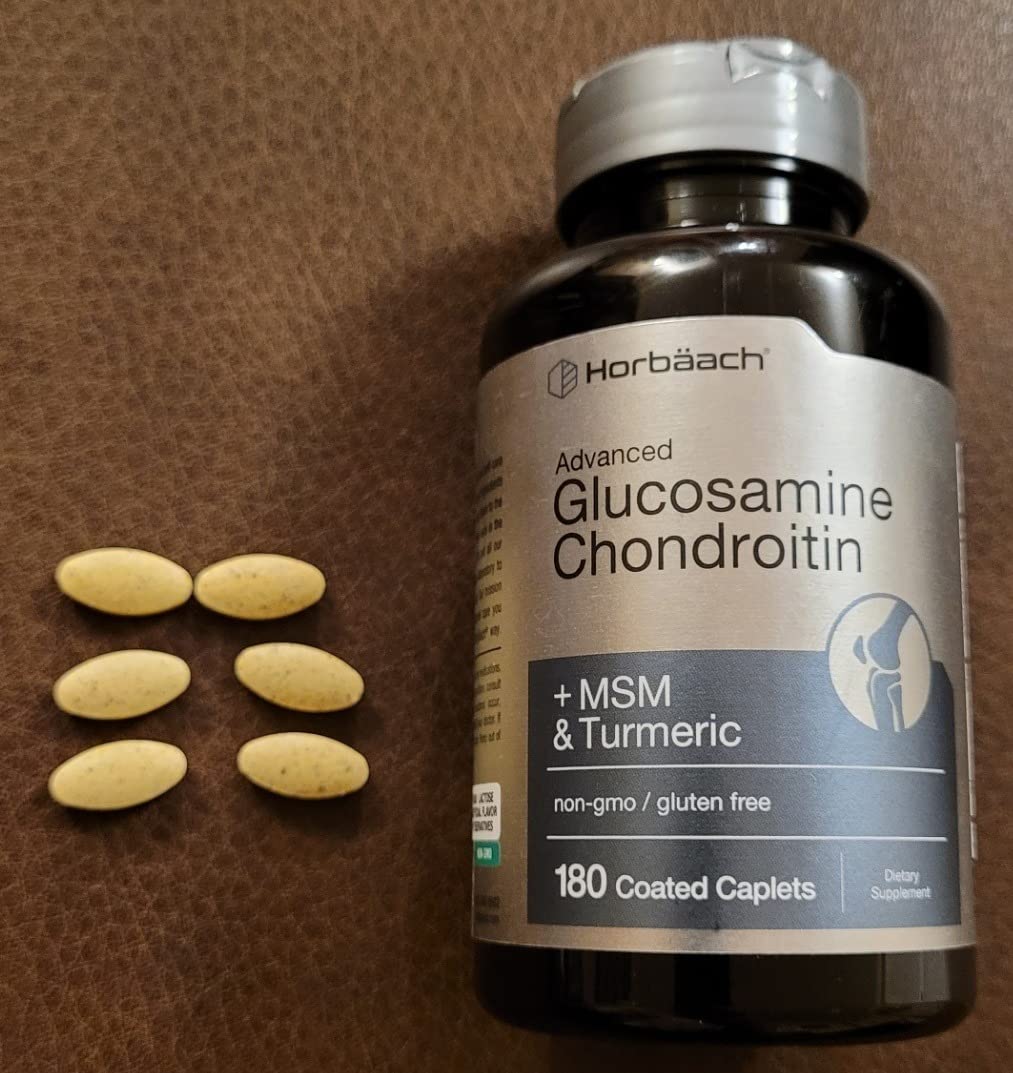 $2/mo - Finance Glucosamine Chondroitin | Plus MSM & Turmeric | 180 ...
